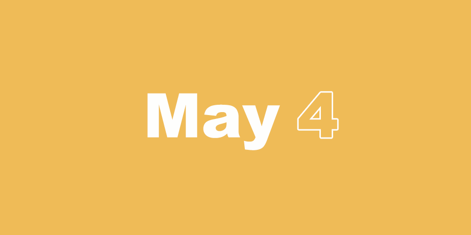 May 4 - 365 Day Bible